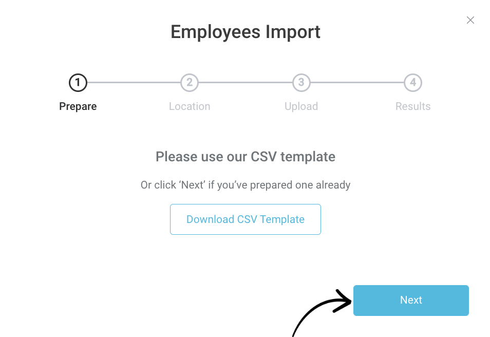 Adding Employees Via Bulk Csv Upload